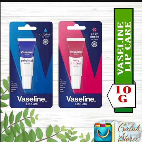 Jual Vaseline Lip Care Pelembab dan Pencerah Bibir 10G - Merah Muda ...