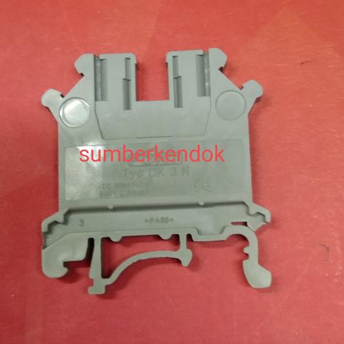 Jual terminal block din rail T Uk 3N conector viking blok bukan phoenix ...