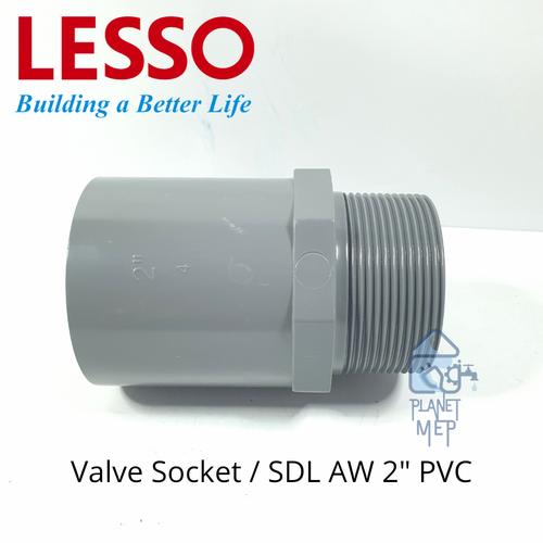 Jual LESSO SOCKET DRAT LUAR AW 2" PVC / VALVE SOCKET - Kota Denpasar ...
