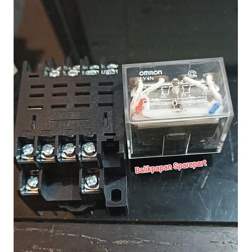 Jual Relay Omron Ewig Socket Relay LY4 LY4N 14pin 14 pin - Ewig 12Vdc ...