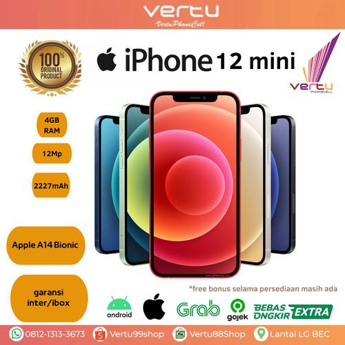 Jual IPHONE 12 MINI 64/128/256GB ORIGINAL INTER SECOND APPLE - Putih ...
