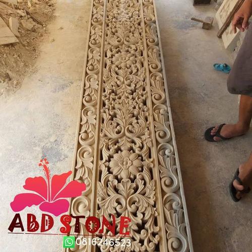 Jual KLASIK UKIRAN FERTIKAL BATU ALAM ROSTER ORNAMEN RELIEF HIASAN ...