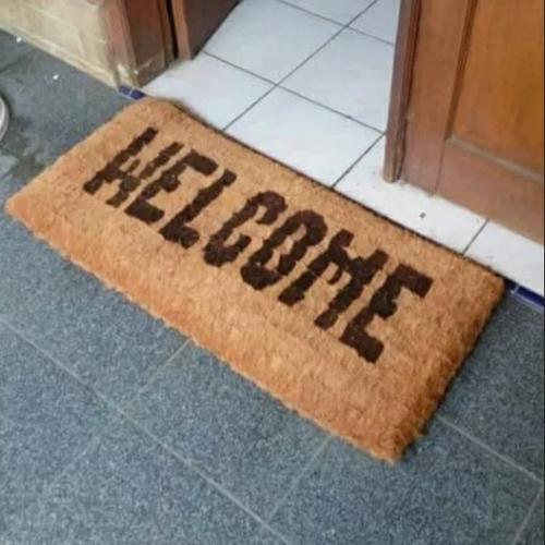 Jual Keset welcome besar keset sabut kelapa tebal kualitas super - Kab ...