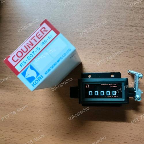 Jual Mechanical Ratchet Counter KORI type RS-207-5 / RS-5 - Jakarta ...