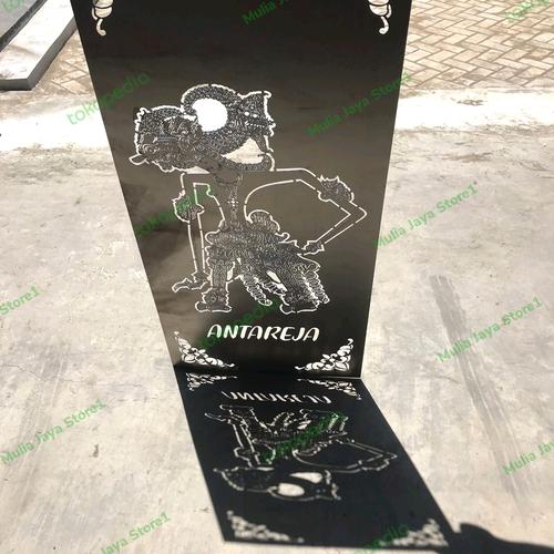 Jual Plat Laser Cutting Ornamen Pagar Besi Wayang Tebal 1.4 mm per 0.1 ...