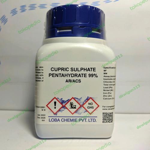 Jual CUPRIC SULPHATE PENTAHYDRATE 99% / CuSO4.5H2O - Kota Depok ...