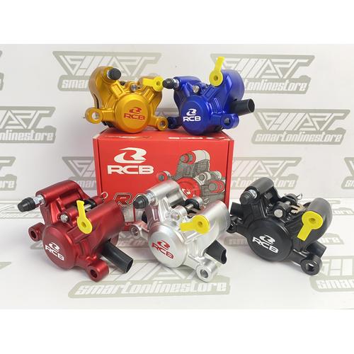 Jual KALIPER RCB R55 2 PISTON UNIVERSAL UNTUK BAGIAN BELAKANG - Merah ...