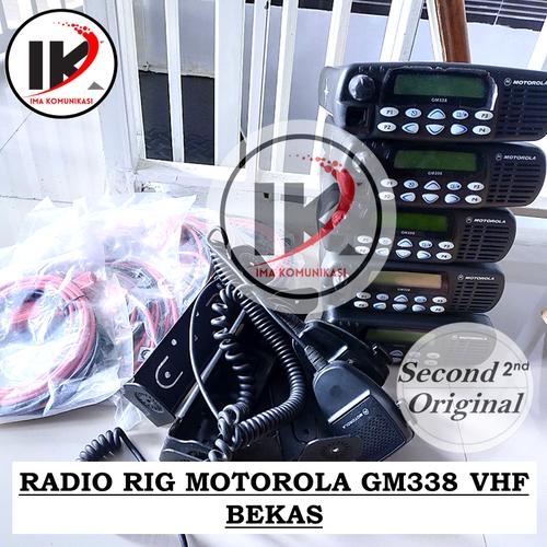 Jual RIG MOTOROLA GM338 VHF BEKAS - Jakarta Barat - IMA KOMUNIKASI ...
