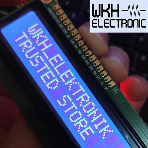 Jual LCD Display 1602 Background Biru Blue Tulisan Putih 16x2 Character ...