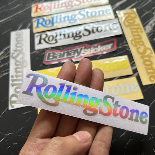 Jual STICKER STIKER BAND ROLLING STONE CUTTING - Putih - Jakarta Timur ...