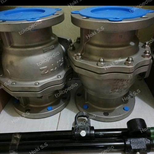 Jual Ball Valve Kitz JIS 10K SS304 Flange 6" inch / DN 150 - Jakarta Barat - Hoki S.S | Tokopedia