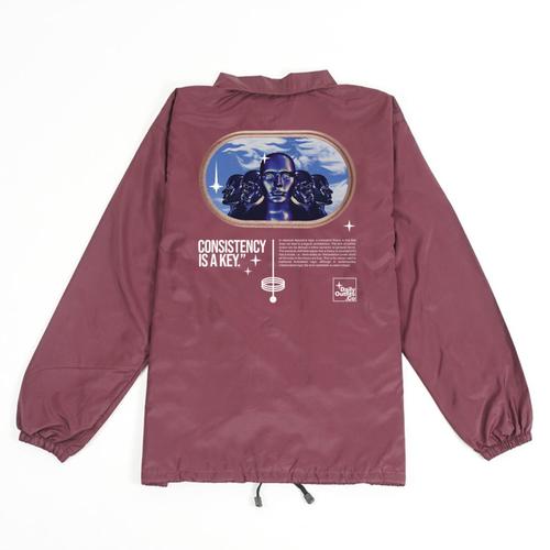 Promo Dailyoutfits Coach Jaket Consistency Maroon - Maroon, M - Kota ...