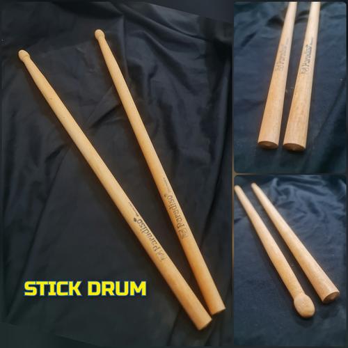 Jual STICK DRUM KAYU STIK DRUM TONGKAT PEMUKUL DRAM BEATER MARCHING ...