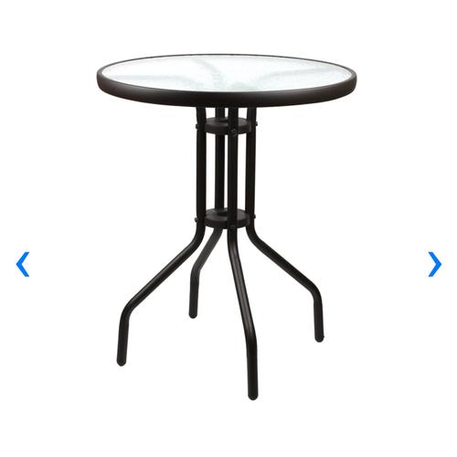 Jual Soleil Meja Teras Outdoor indoor Powdercoat COFFEE TABLE Coklat ...