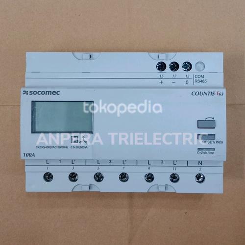 Jual KWH METER DIGITAL SOCOMEC COUNTIS E33 3PH 100A RS485 (kWh Socomec) - Jakarta Barat - ANPERA ...