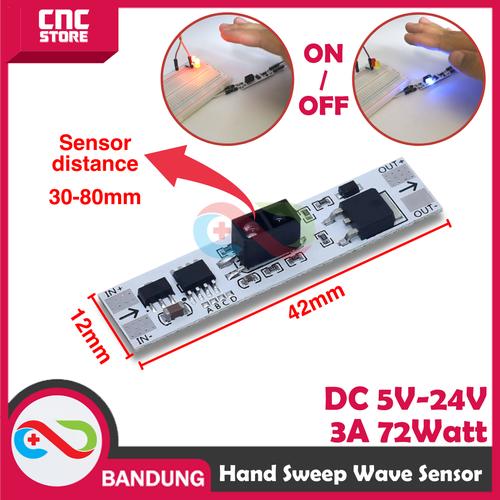 Jual HAND SWEEP WAVE SENSOR SWITCH MODULE 5V 12V 24V 72W - Kota Bandung ...