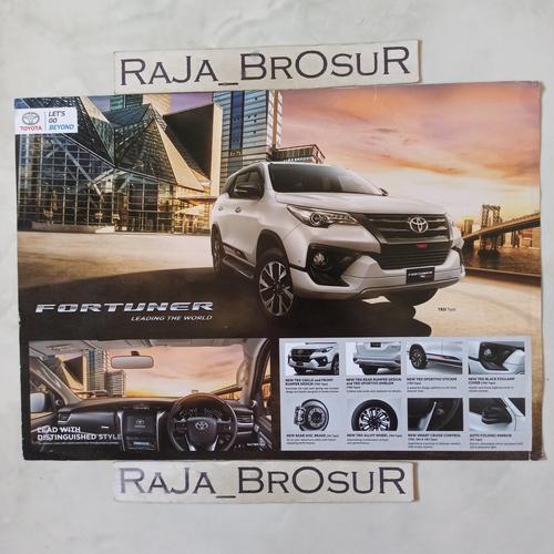 Jual Poster brosur katalog flyer Toyota Fortuner 2018 - Kab. Langkat ...