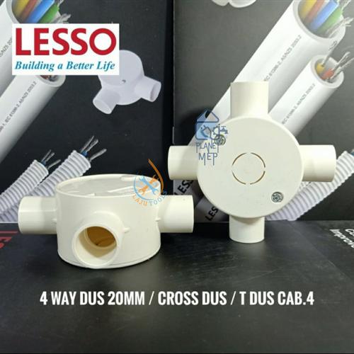 Jual 4 Way Cross Box 20mm / Tee Dus Conduit - Kota Denpasar - Planet ...