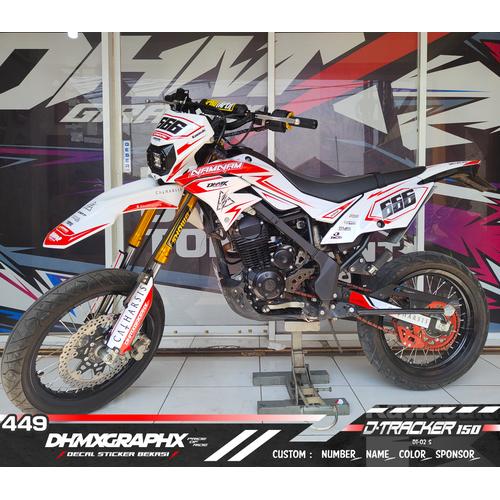 Jual DHMX Decal Sticker D Tracker D-Tracker 150 (DT-02 S) - Glossi ...
