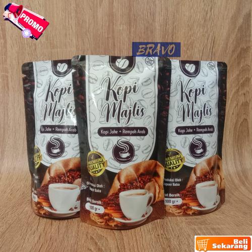 Jual Kopi MAJLIS Dengan Kopi Jahe + Rempah Arab 200gr Kopi Jahe Nikmat ...