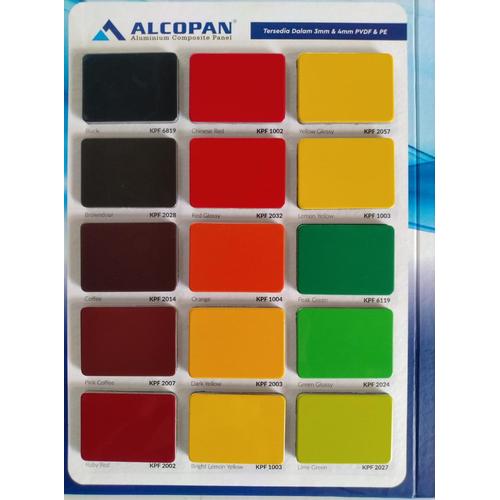 Jual ACP - Alumunium Composite Panel Alcopan PE 3mm - Black - Kota ...