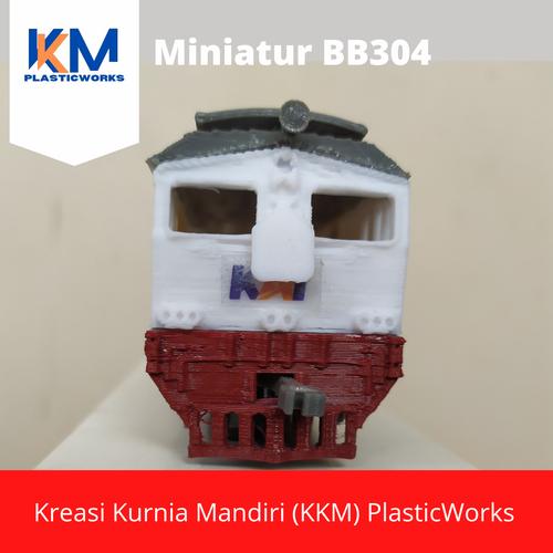 Jual Miniatur Lokomotif Kereta Api BB304 - Kota Surakarta - KKM ...