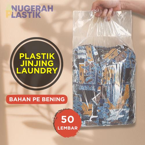 Jual Plastik Laundry Jinjing 3 Jari Berbagai Ukuran Bahan PE Bening ...