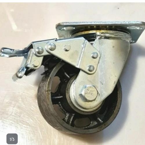 Jual Roda Besi Heavy Duty 4 inch Rem - Jakarta Barat - Sentral Jaya ...