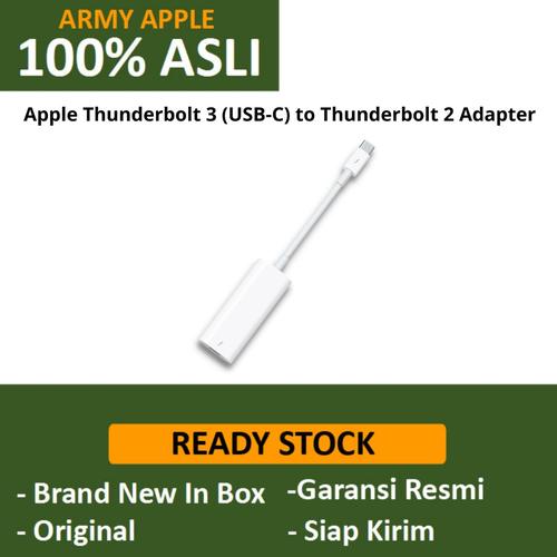 Jual (RESMI) Apple Thunderbolt 3 (USB-C) to Thunderbolt 2 Ada IBOX ...