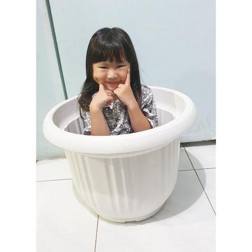 Jual JUMBO POT TANAMAN JUMBO BESAR 50CM PUTIH TEBAL TAHAN BANTING ...