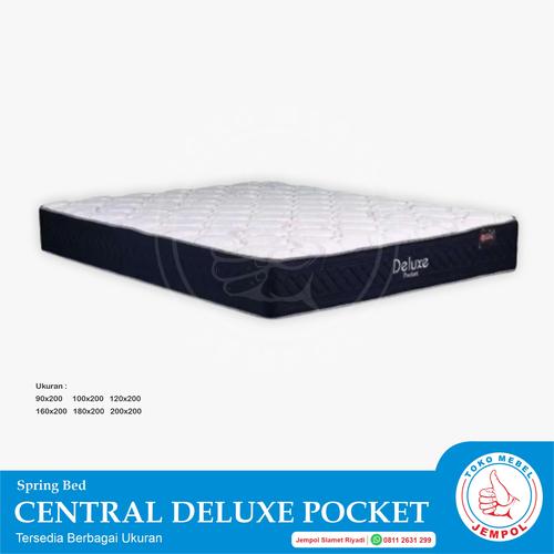 Jual Springbed Central Deluxe Pocket Spring/Garansi 10 Tahun/kasur saja ...