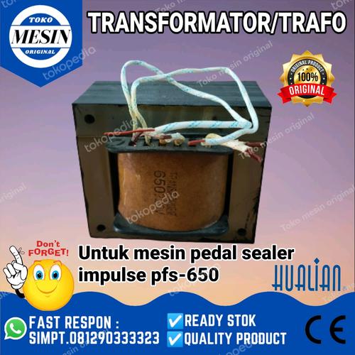 Jual Trafo transformator mesin pedal sealer impuls pfs-650 - Jakarta ...