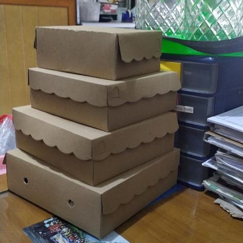 Jual Kotak Makan, kardus Kraft R5 16x12,5x7 cm - Kota Malang - Plastik ...