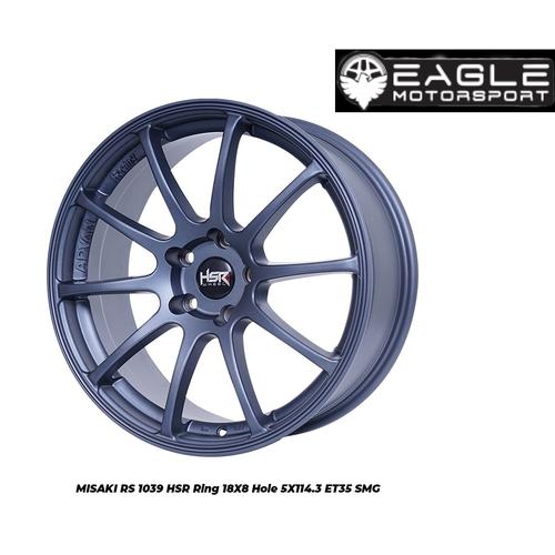 Jual BEBAS ONGKIR PELEK HSR R18 MISAKI LEBAR 8 BAUT 5X114 SMG CAR ...