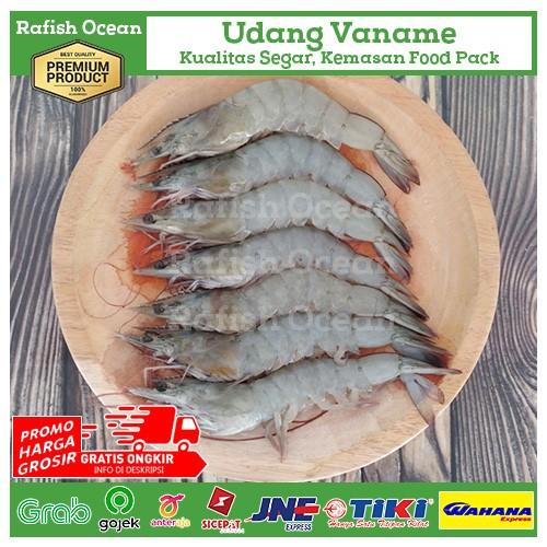 Jual Udang Segar Vaname 1kg 40-50 Ekor/Udang Vannamei Fresh - 500 gr ...