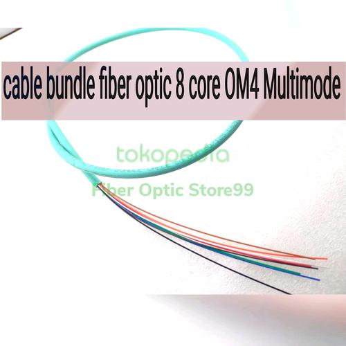 Jual cable bundle fiber optic 8 core OM4 Multimode 6,0mm LSZH 200 meter ...