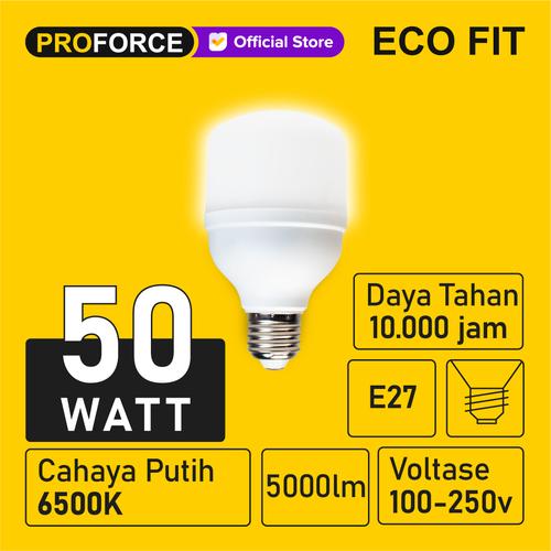 Jual Lampu Bohlam LED Proforce Eco Fit 50 Watt 5000 Lumen - Kuning ...