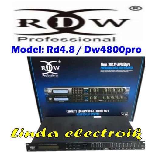 Jual Digital Audio Processor Rdw Dlms Management Speaker Rdw Rd4.8 ...