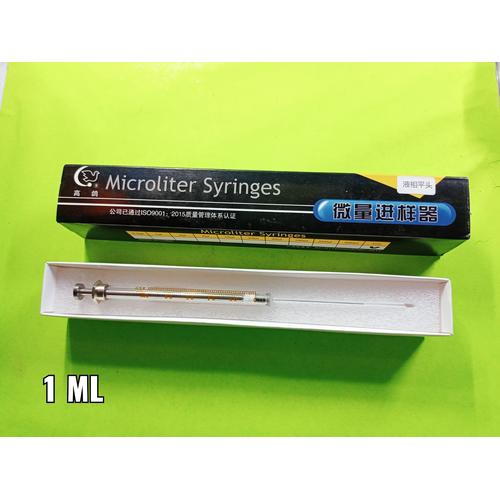 Jual Microliter Syringe Injector Glass ( 1000 ul ) For Gas ...