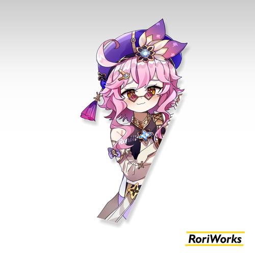 Jual Stiker Anime Intip - Dori [Genshin Impact] - Sisi kanan - Kota ...