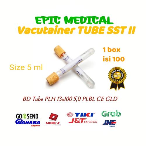 Jual BD vacutainer, SST TUBE II Advance , tube gel clot activator ...