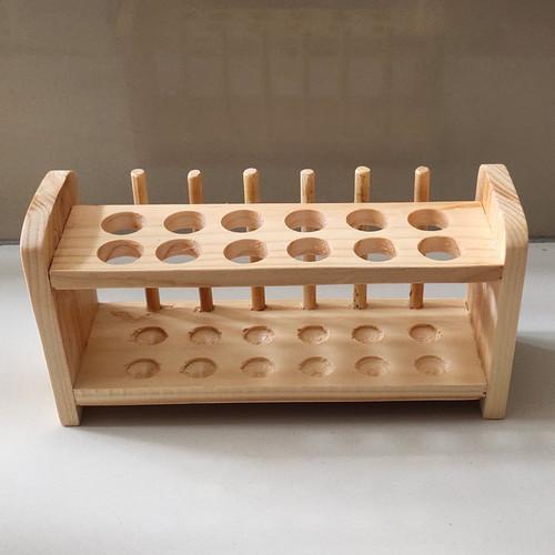 Jual Rak Tabung Reaksi Kayu - Kota Surakarta - sinaralkessolo | Tokopedia