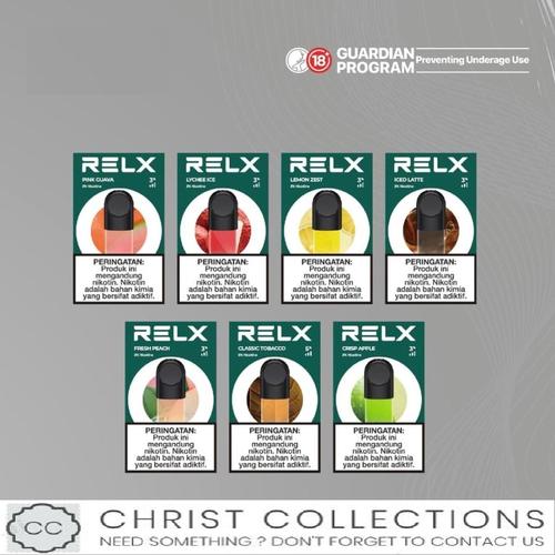 Jual RELX COTTON POD CATRIDGE CERAMIC ORIGINAL REFILL 1,9ML 500PUFF ...