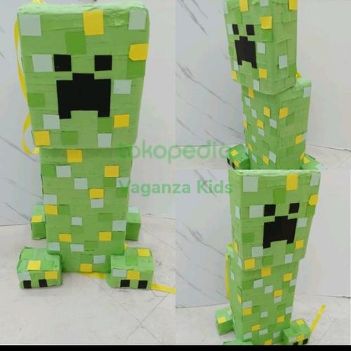 Jual Pinata Minecraft/Pinata ulangtahun/Pinata Minecraft 3D/Pinata ...