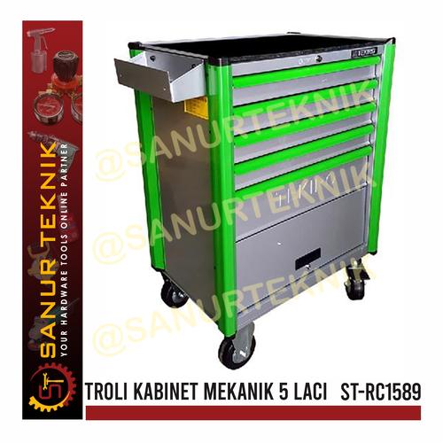 Jual TEKIRO Cabinet 5 Drawer / Troli Kabinet Mekanik 5 Laci ST-RC1589 ...