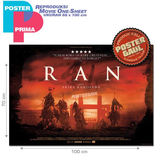 Jual Poster Prima Reproduksi Movie One-Sheet RAN #TBQ01 - ukuran 70x100 ...
