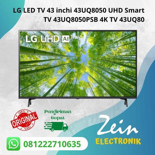 Jual LG LED TV 43 inchi 43UQ8050 UHD Smart TV 43UQ8050PSB 4K TV 43UQ80 ...