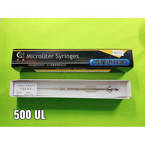 Jual Microliter Syringe Injector Glass ( 500 ul ) For Gas Chromatografi ...
