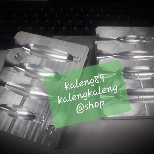 Jual cetakan timah j1 j2 j3 j4 bandul pancing model jantung ...