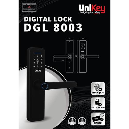 Jual UniKey Digital Lock DGL 8003 Kunci Pintu Digital - Kab. Jember ...